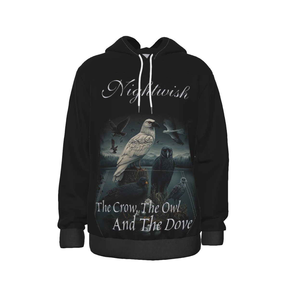 The Crow, The Owl And The Dove - Men's Hoodie - Nightwish Shop